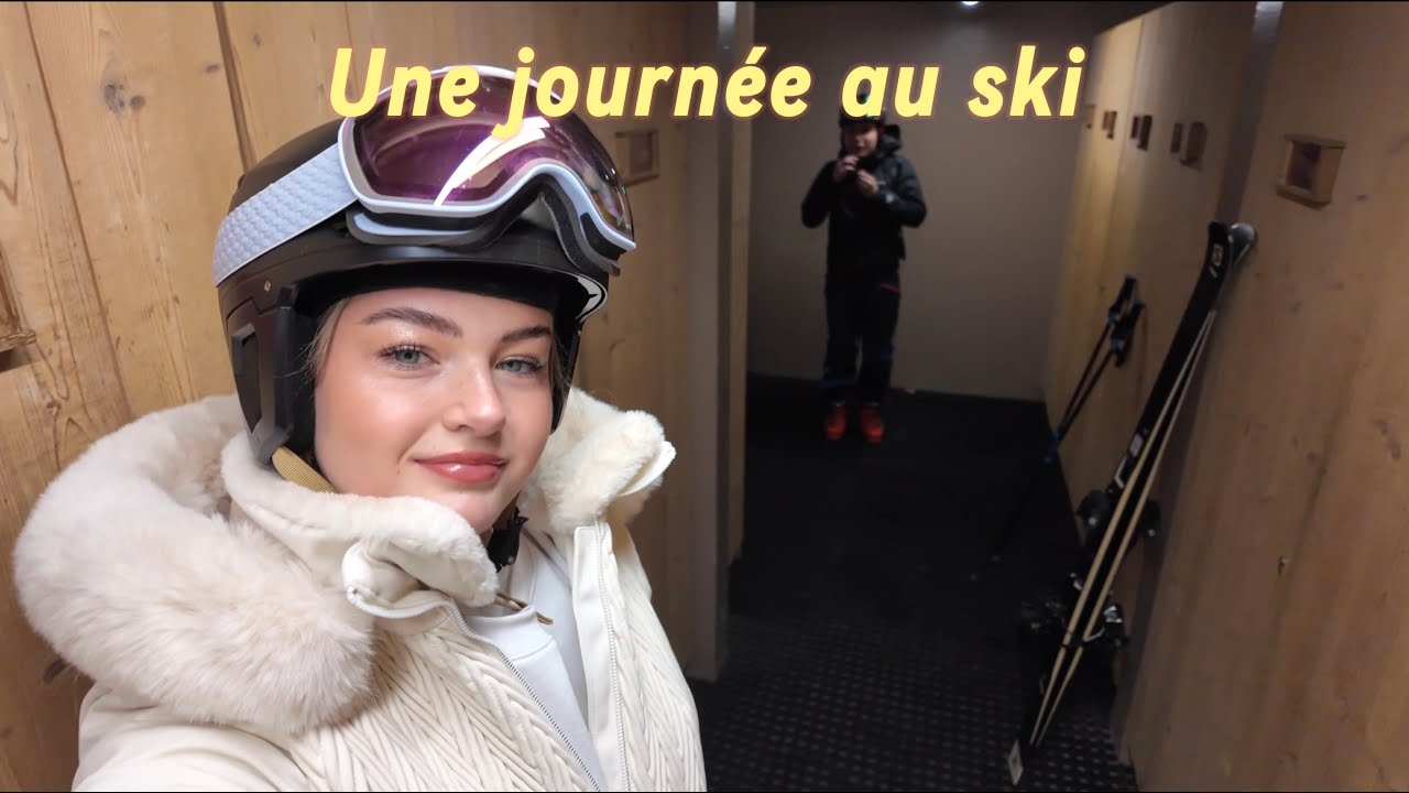 VLOG : UNE JOURNÉE AU SKI 🎿 ️ (1ère vidéo av mon mec!!!!) - YouTube