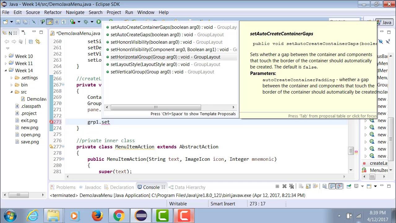 Java - Creating Multiple Toolbars - YouTube