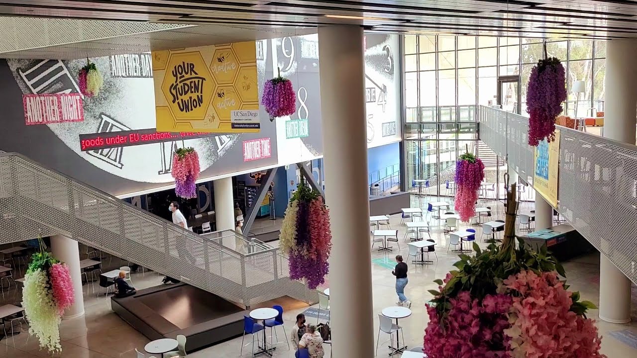 Campus tour of the Price Center at the University of California-San ...