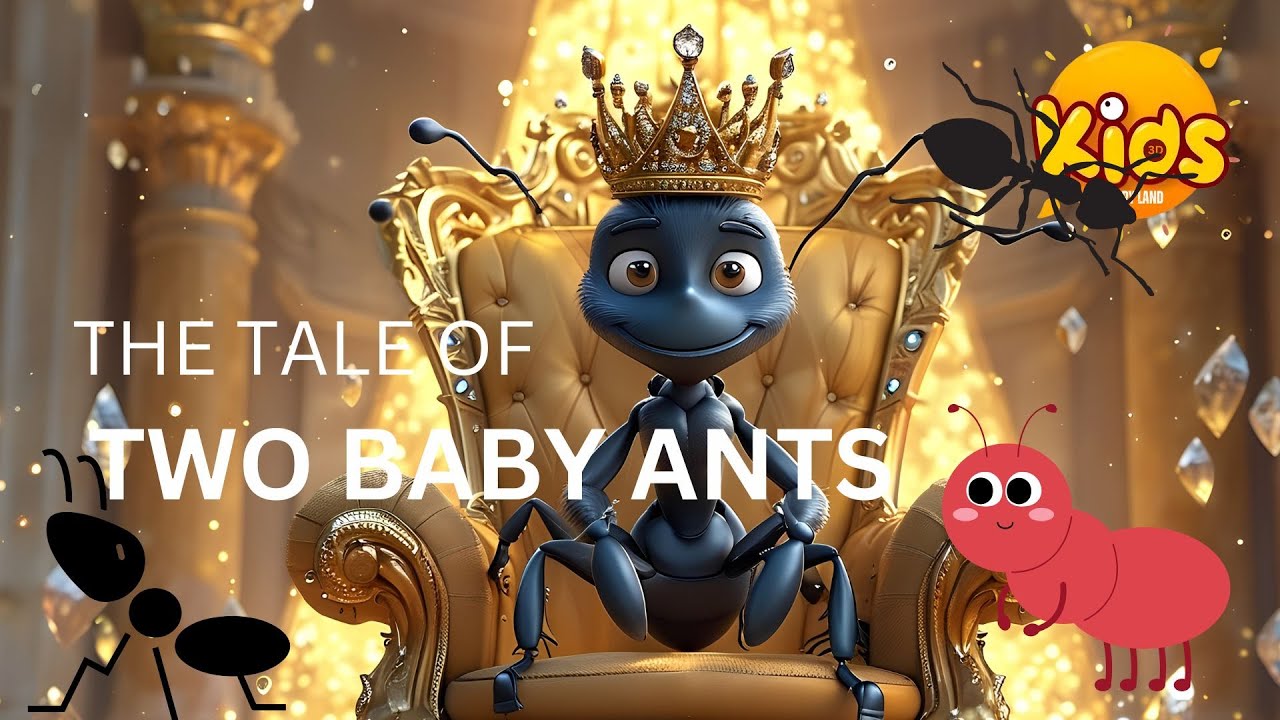 The Tale of Two Baby Ants #kidsstories, #3Danimation, #childrenstories ...