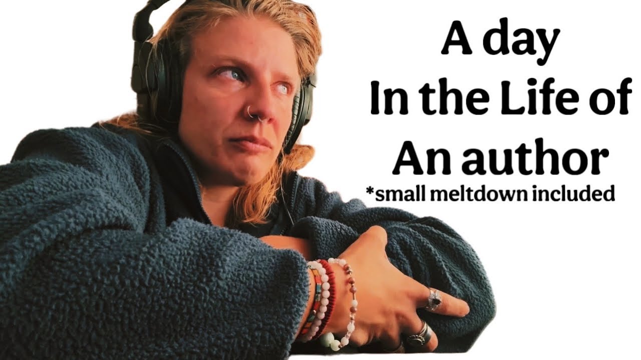 Day in the life of an author - YouTube