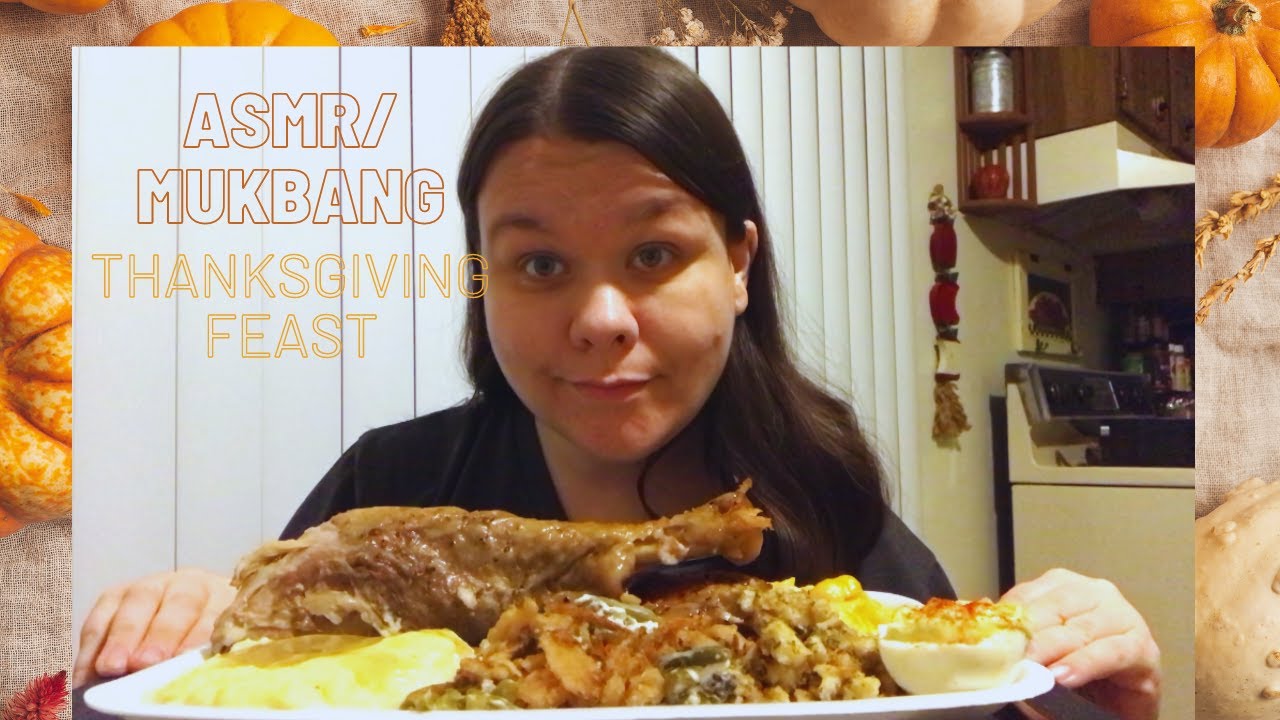 THANKSGIVING LEFTOVERS|ASMR/MUKBANG #joinme , #foodie ,#subscribe - YouTube