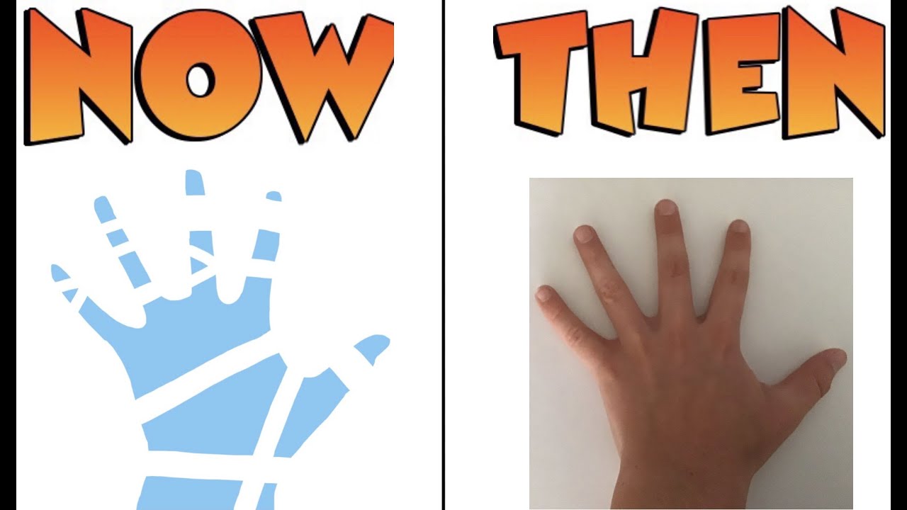 How to draw a shattered glass hand! - YouTube