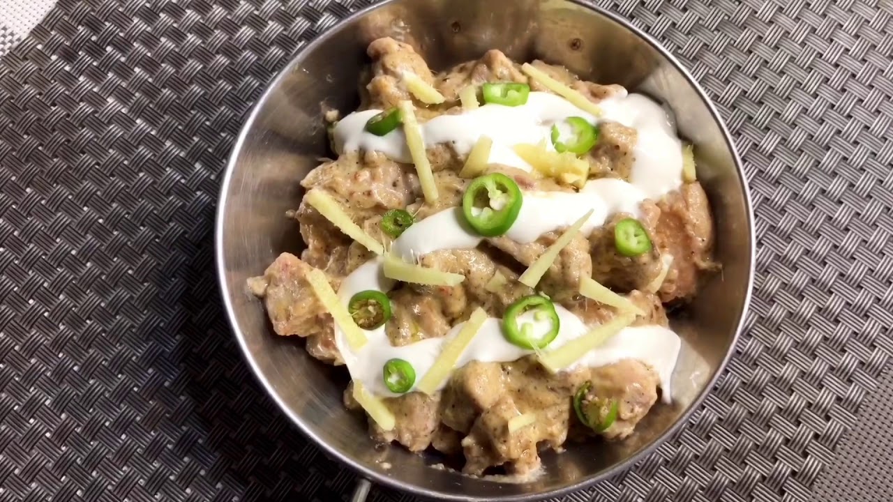 Chicken Malai Handi | Easy and Quick Chicken White Handi Recipe - YouTube