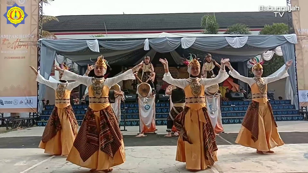 Rampak Bedug SMK Babunnajah pada Kegiatan 3 dasa warsa SMAN 1 Ciruas ...