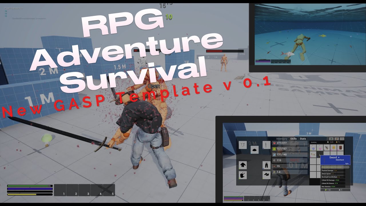 Build Your Dream RPG in Minutes! Unreal Engine RPG Adventure System ...