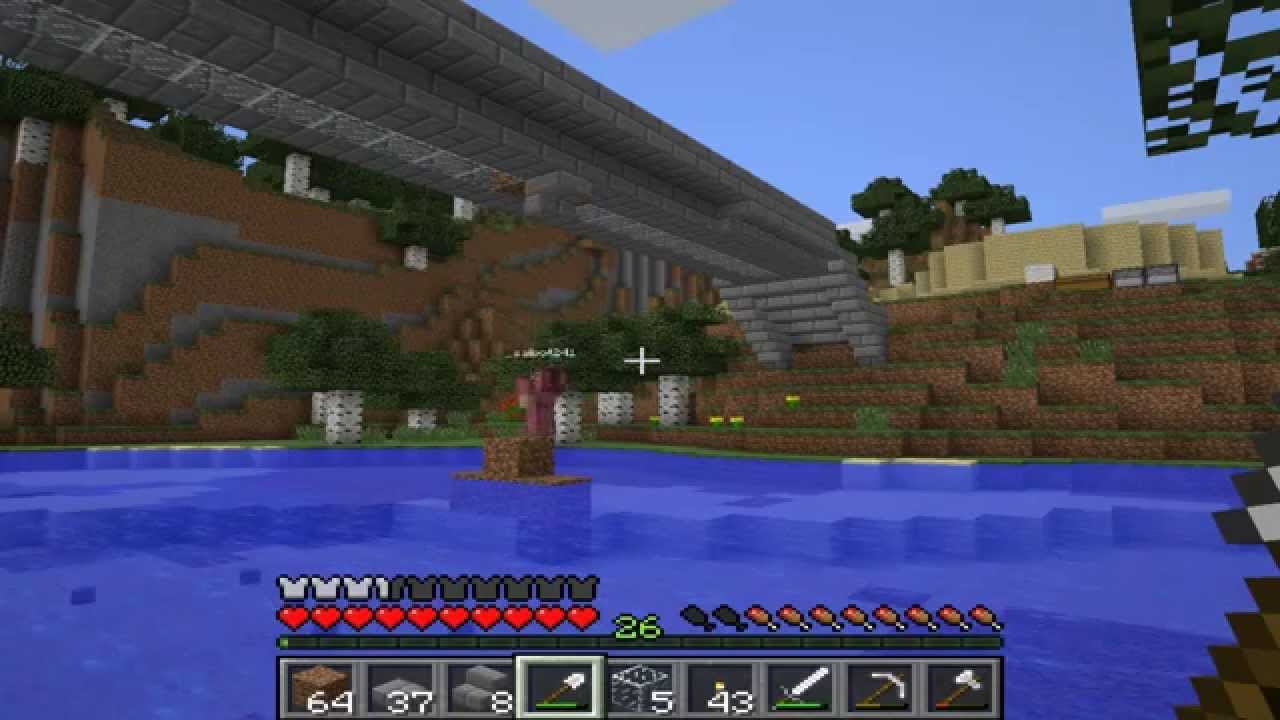 Let´s Play Minecraft #008 - Die Supa Mega Coole Brücke | [HD] [Deutsch ...
