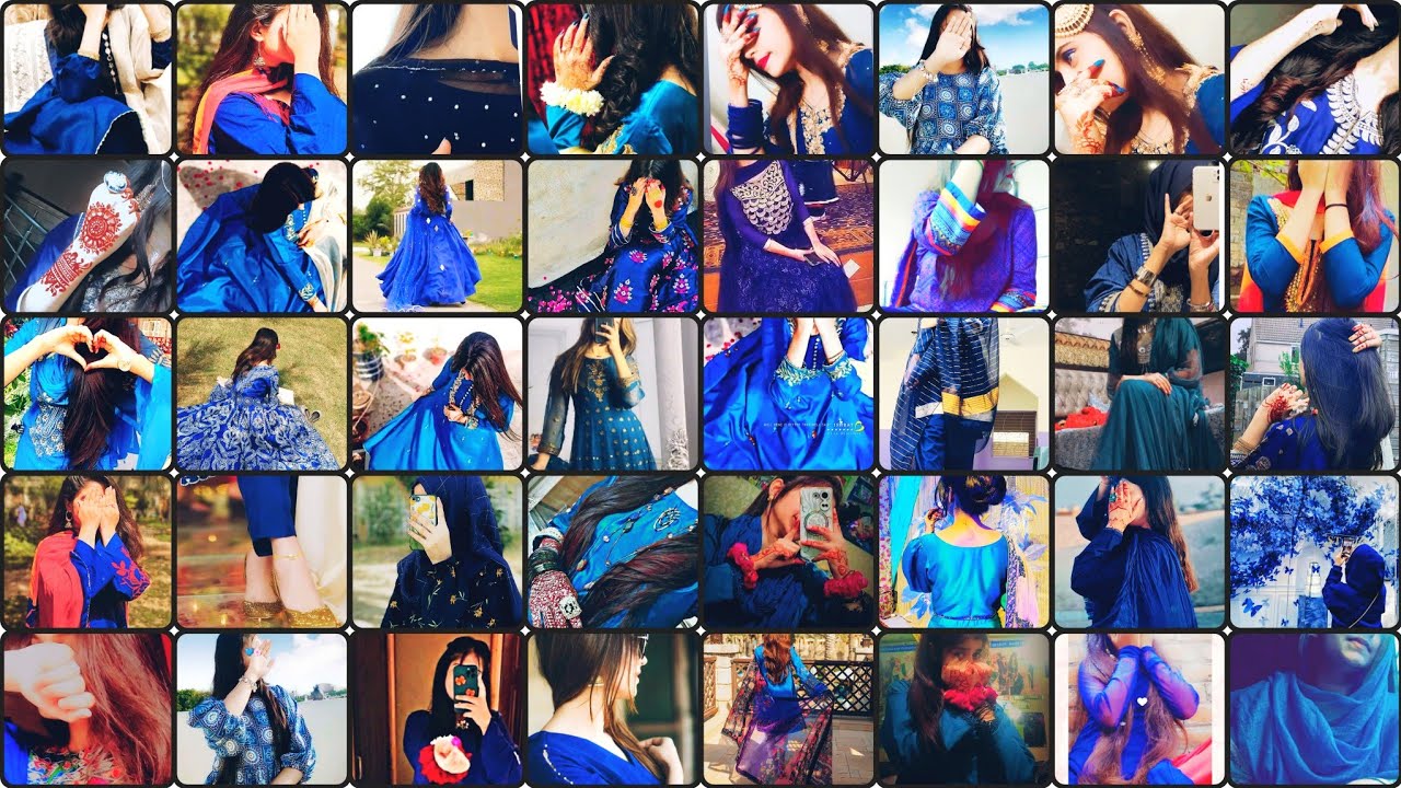 Blue Dress Dpz🔥| blue dress profile picture | snapchat pics | facebook ...