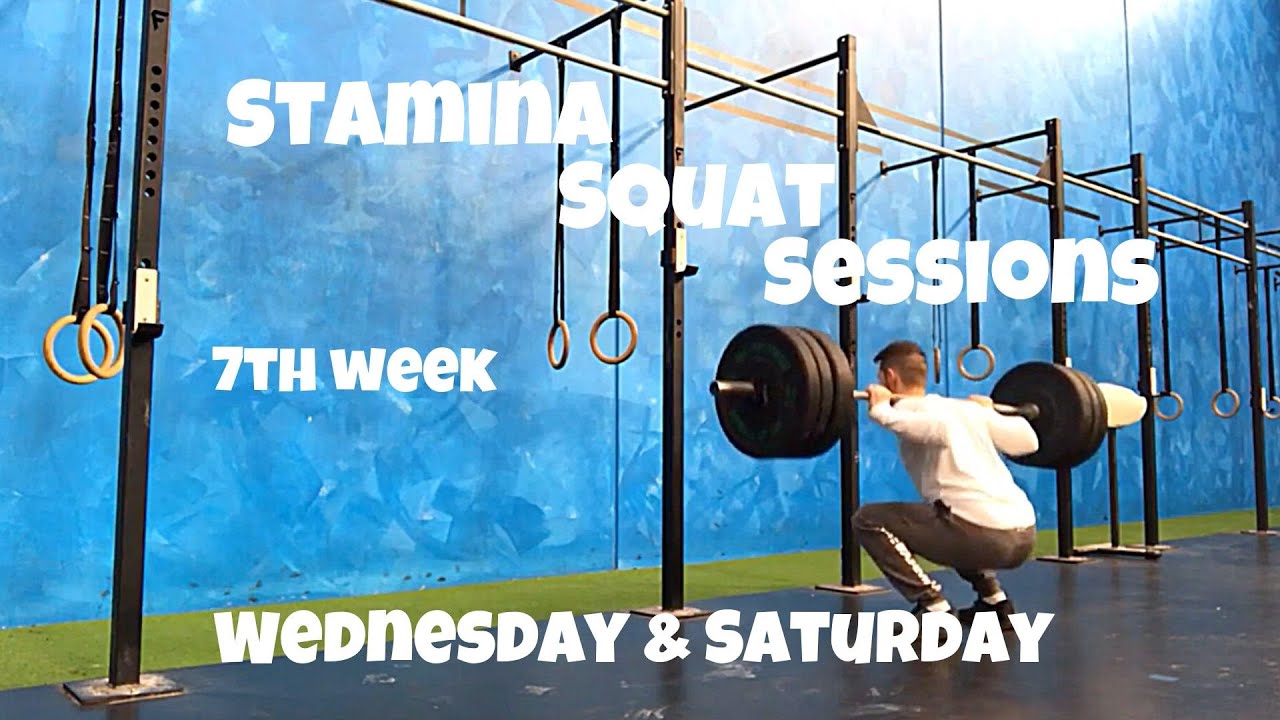 Stamina squat cycle (vol 2 wk7) - YouTube