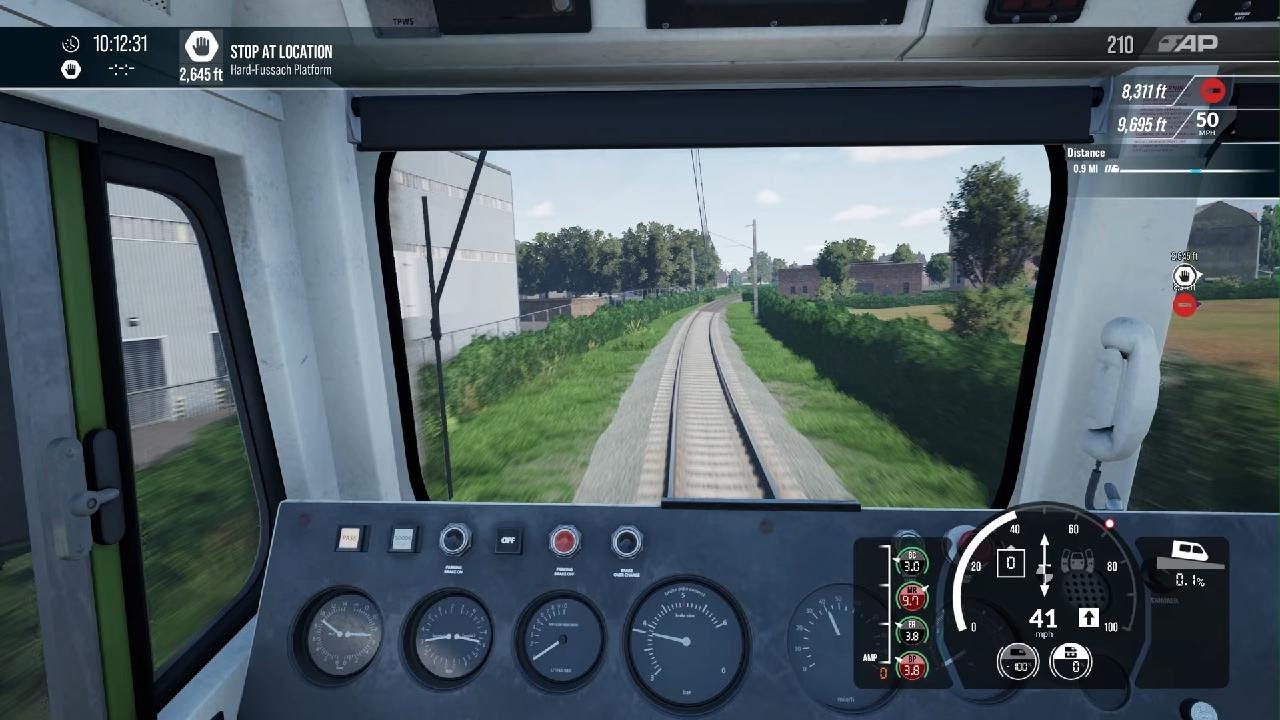 Train Sim World 5 driveing gb Railfreight 66301 loco - YouTube