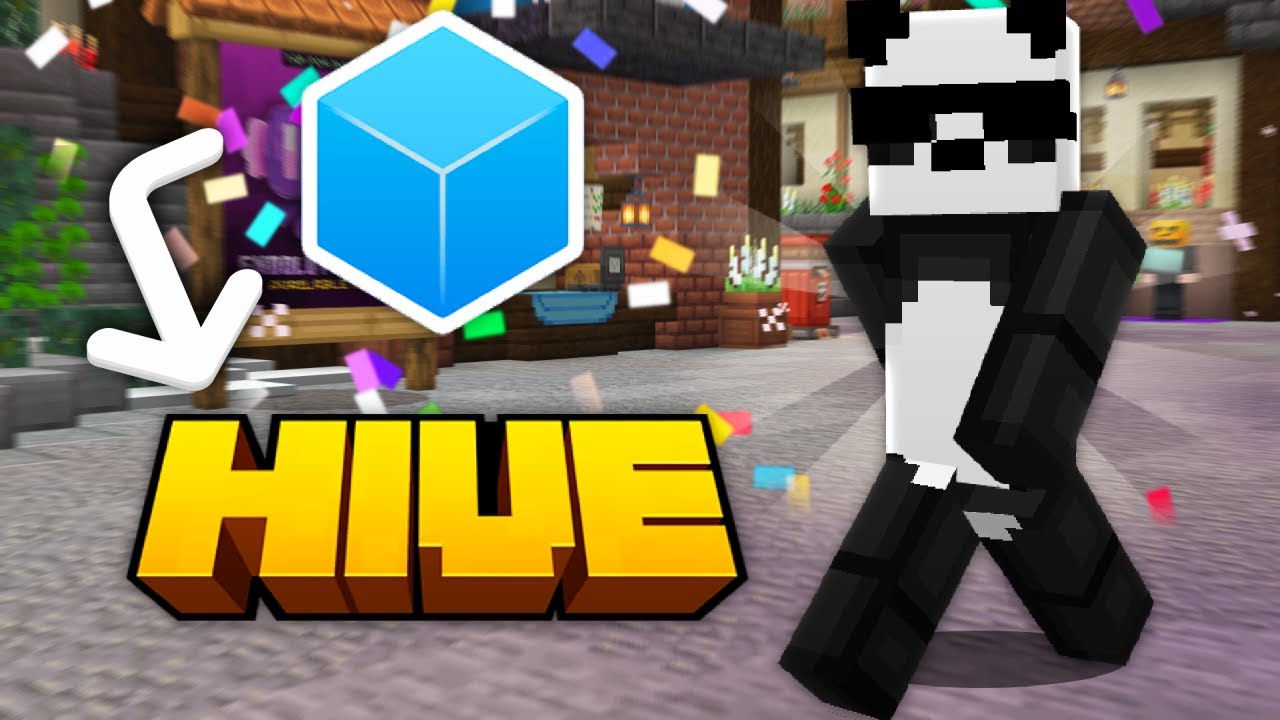 Cubecraft Player Tries the Hive... - YouTube