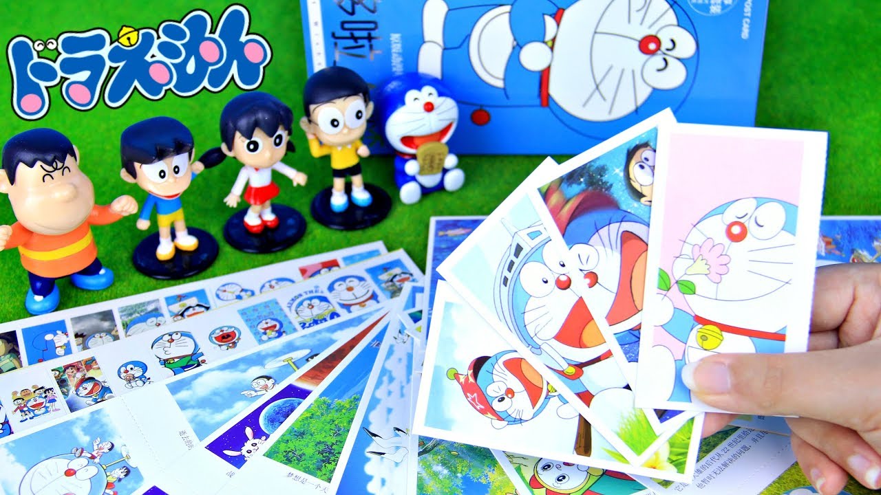 Doraemon Post Card Collection ドラえもん 【 GiftWhat 】 - YouTube