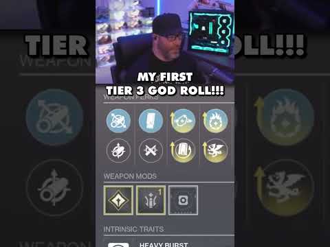 First Tier 3 Weapon GOD ROLL!!