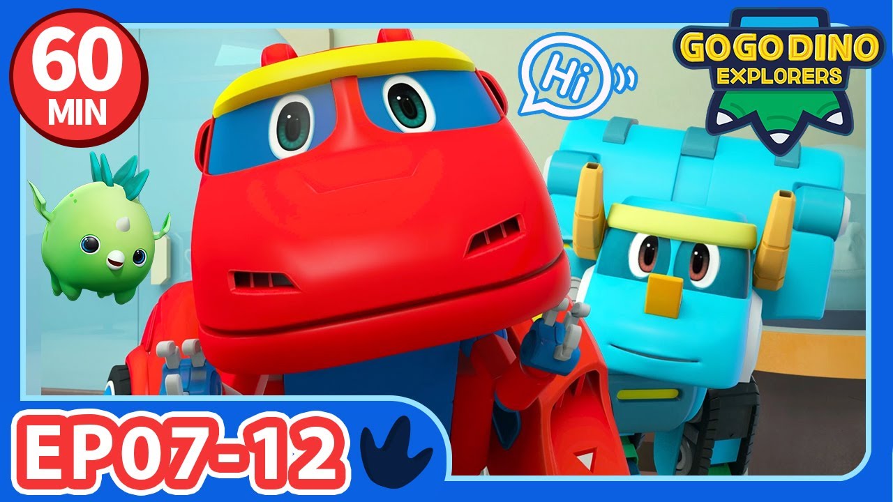 GOGODINO EXPLORERS【07-12】Compilation | Dinosaur | Kids Cartoon | Toys | Animals Videos | Season ...