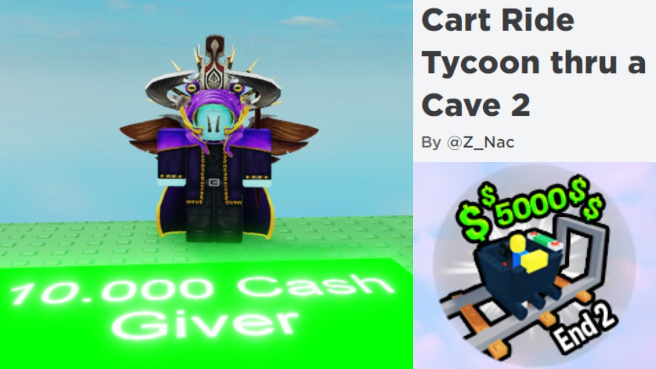 Tutorial: How To Get The Cart Obby Ending 2 Badge in Cart Ride Tycoon ...