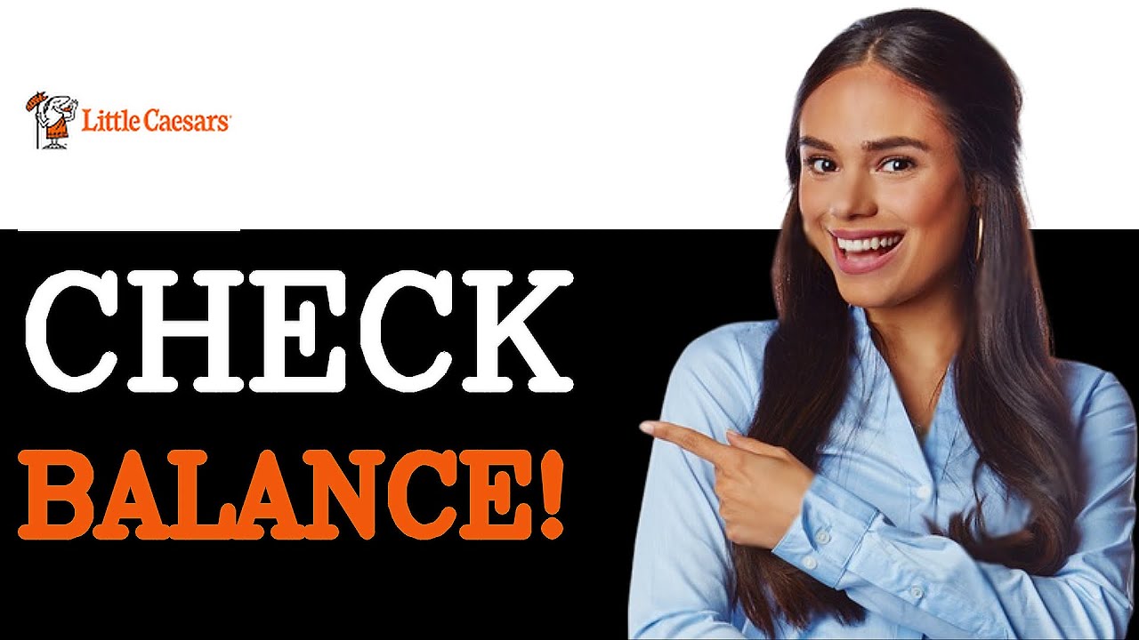 How To Check Little Caesars Gift Card Balance (2025) - YouTube