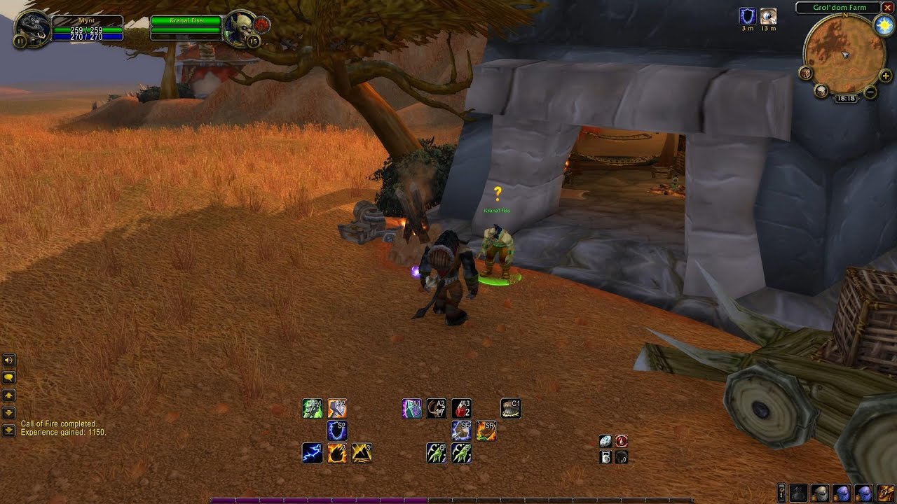 Shaman Quests - Call of Fire (5/5) (WoW Classic) - YouTube