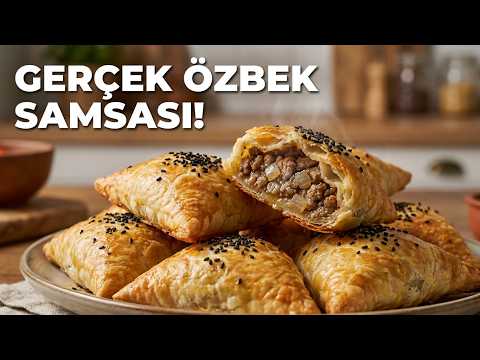 Özbek Mutfağının En Sevilen Lezzeti: Dışı Çıtır, İçi Sulu Samsa Tarifi. Bunu Hiç Denediniz Mi?