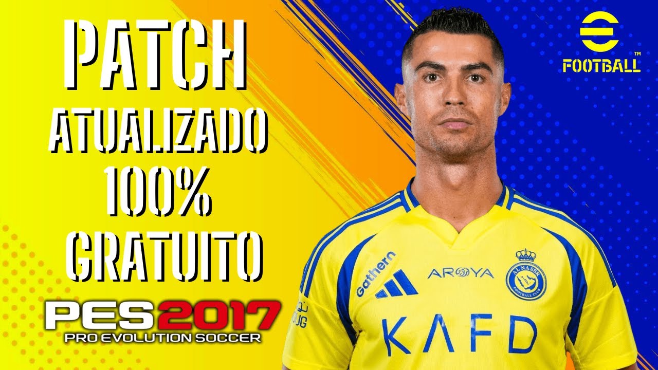 PATCH PES 2017 ATUALIZADO TEMPORADA 25 COM FACES E UNIFORMES E ...