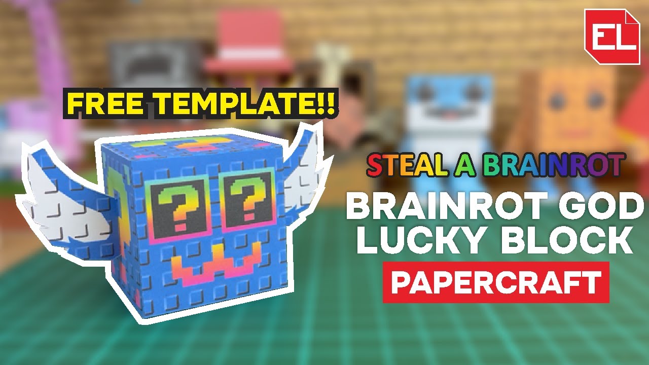 How to Make Brainrot God Lucky Block (FREE TEMPLATE) | Steal a Brainrot ...