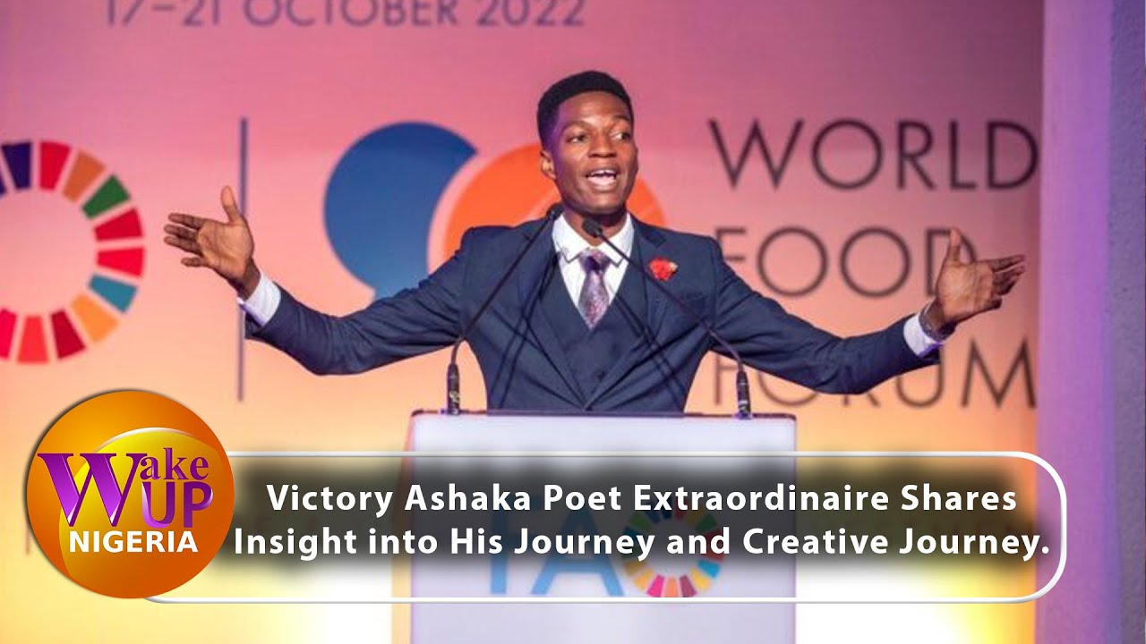 Meet Victory Ashaka: Inspiring Poet Shares His Journey and Creative ...