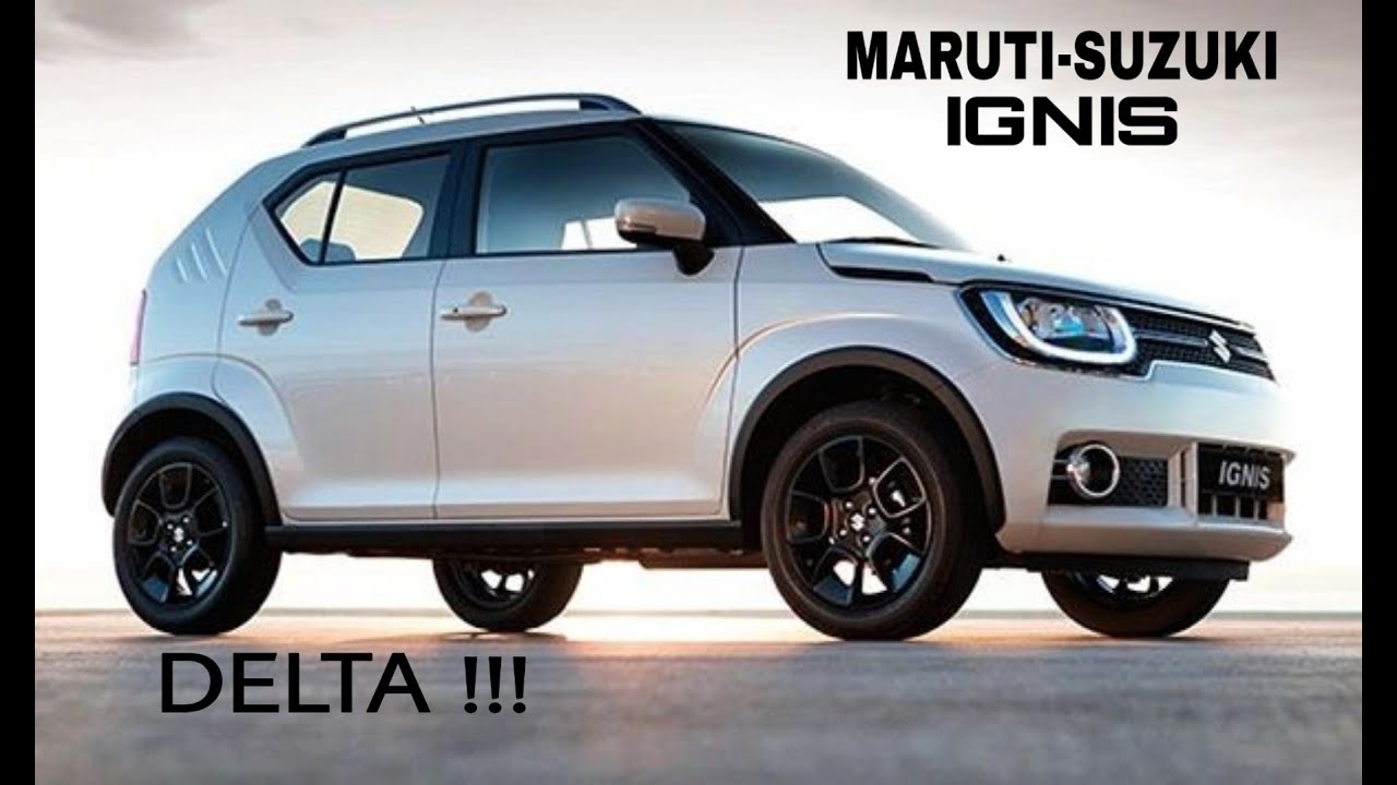 Maruti Suzuki Ignis | Delta Variant (MT) walk-around video, Exterior ...