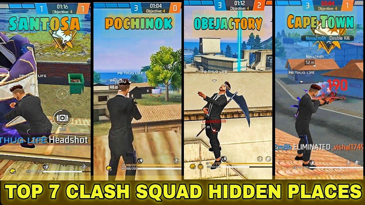 Cs Rank Tips And Tricks Cs Rank Hidden Place Top 7 Clash Squad