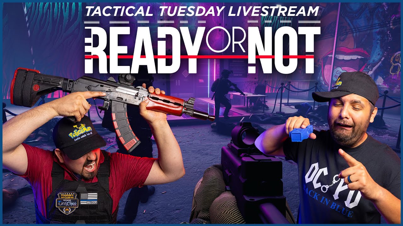🚨Tactical Tuesday🚨 - 💀READY OR NOT 1.0 - New year Same AI 💀 👮The Full ...