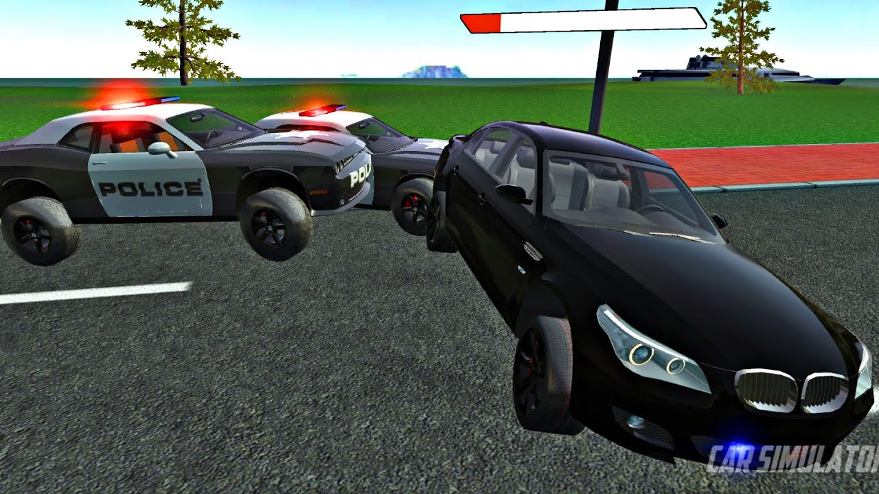 BMW M5 E60 Vs Police Cars | Escape from the Chase | Car Simulator 2 ...