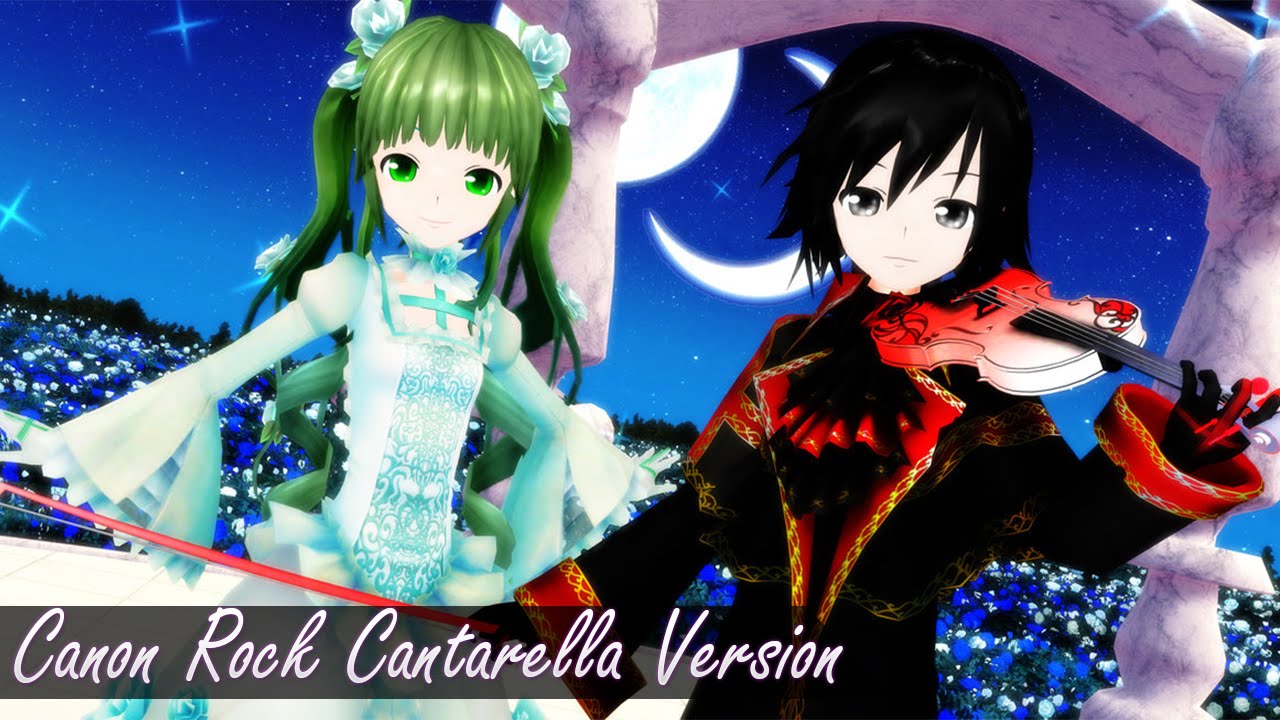 【MMD】 Canon Rock - Cantarella Version - YouTube