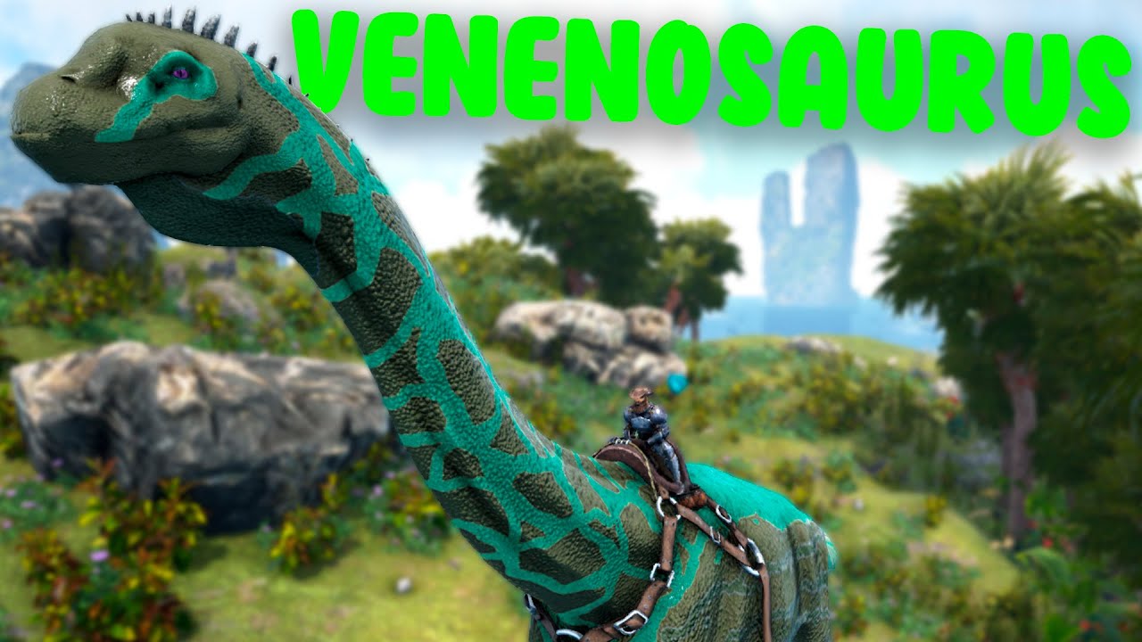 COMO TAMEAR VENENOSAURUS Y TODAS SUS HABILIDADES - ARK: PREHISTORIC ...