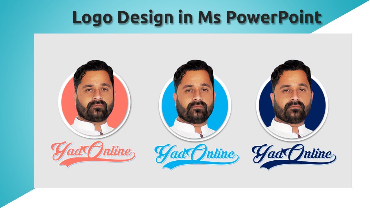 How To Make Logo In PowerPoint Portrait Logo Design In PowerPoint YouTube How To Make Logo In PowerPoint Portrait Logo Design In PowerPoint YouTube