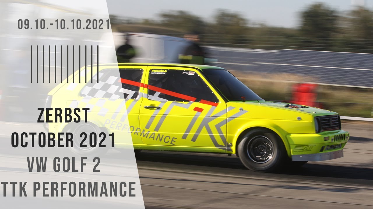 New VW Golf 2 World Record!! Fastest Golf ever! Fast Acceleration!! TTK ...