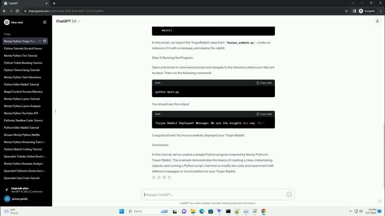 monty python trojan rabbit - YouTube