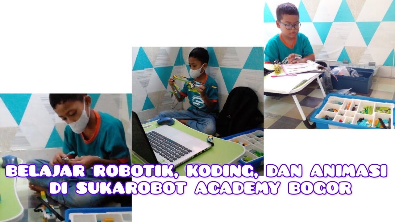 BELAJAR ROBOTIK, KODING, DAN ANIMASI DI SUKAROBOT ACADEMY BOGOR - YouTube