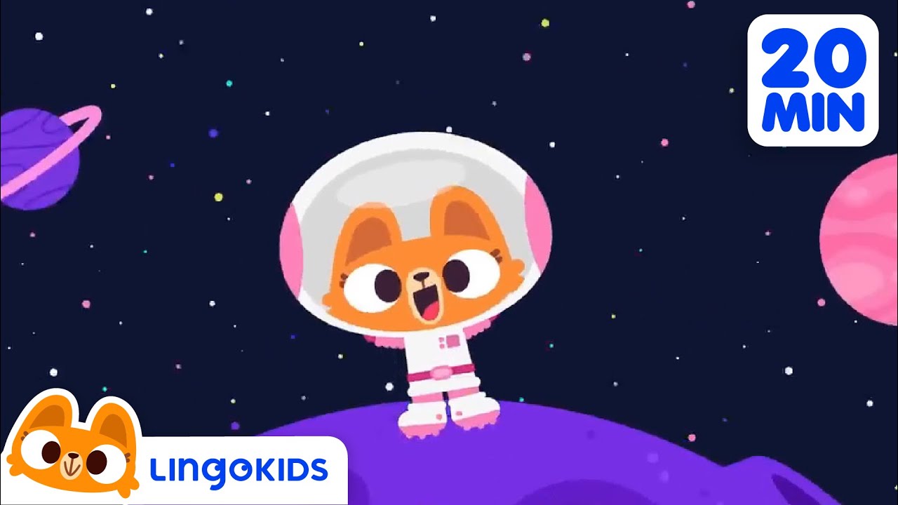 Learn the SOLAR SYSTEM 🚀🪐 Planets Song + More Lingokids Songs for kids ...