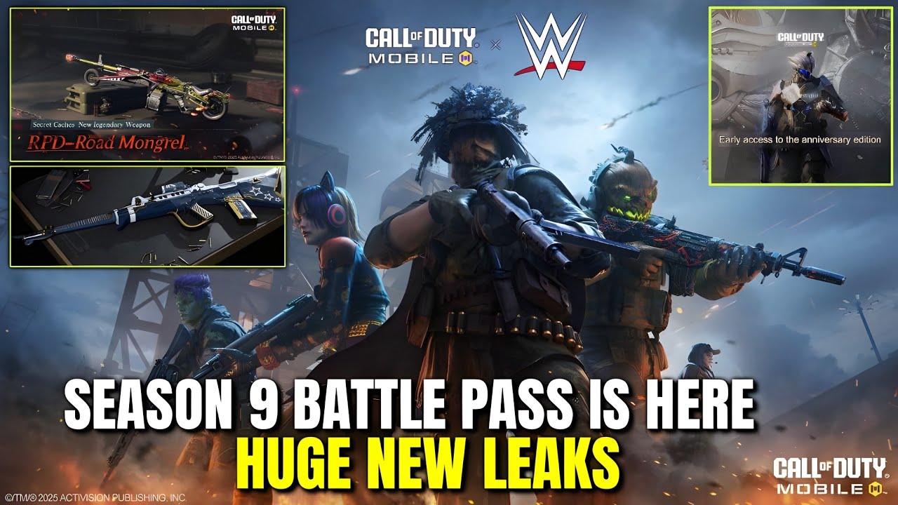 Season 9 Battle Pass is Here | Free Legendary & Skins | Cod Mobile ...