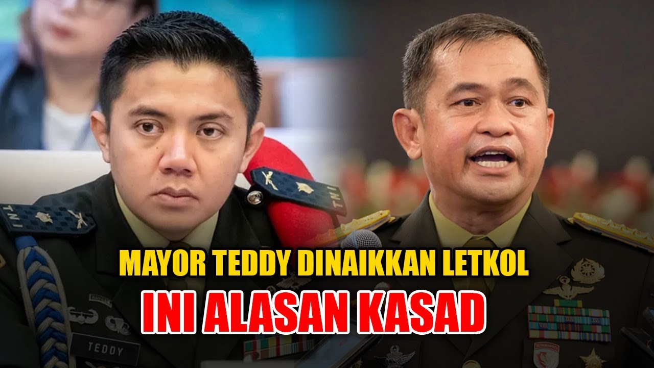 BANYAK PROTES TENTANG LETKOL TEDDY, INI ALASAN KASAD - YouTube