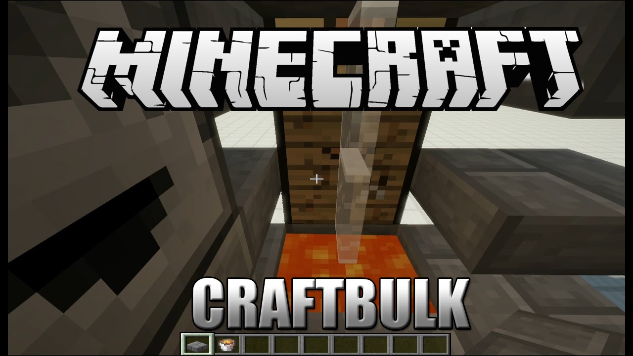 Minecraft Bulk Crafting Machine! - YouTube