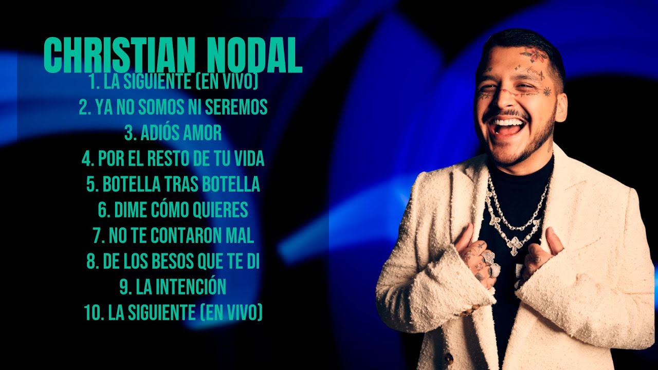 Christian Nodal-Year's musical highlights-Top-Rated Chart-Toppers ...