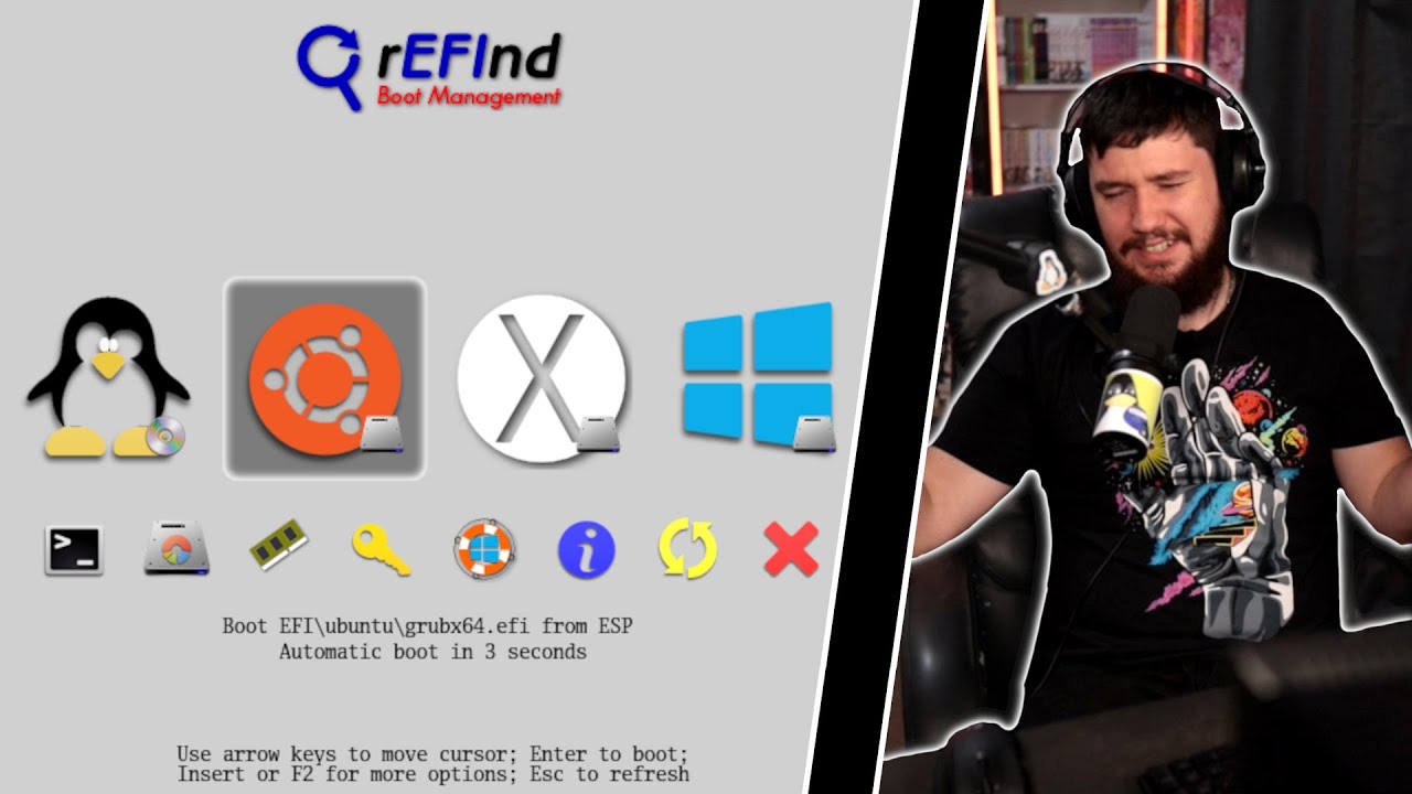 Time To Put GRUB To Rest: I Love Refind - YouTube