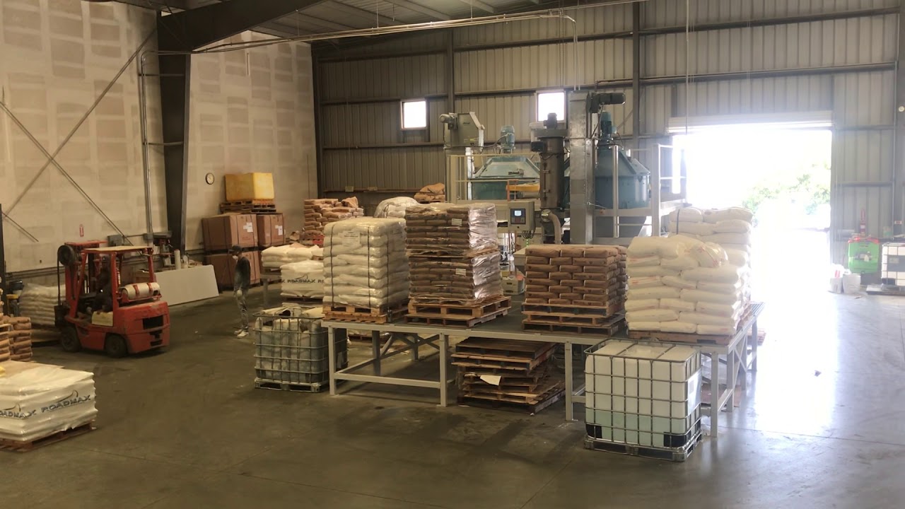 PROMAX 🟦🟧🟦 CF02 factory - loaded raw materials on the platform - YouTube