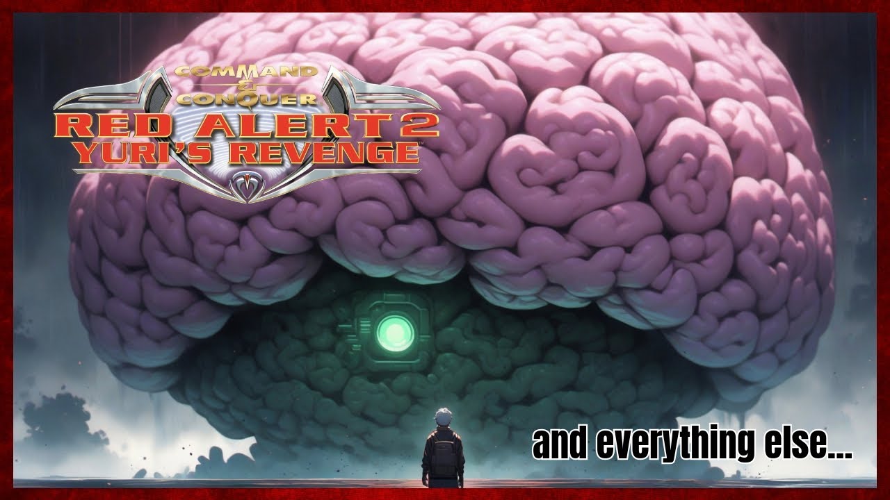 Red Alert 2: Mind over matter | 1 vs 7 Brutal AI | Superweapons [On ...