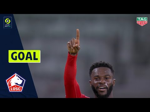 Goal Jonathan BAMBA (23' - LOSC LILLE) LOSC LILLE - OLYMPIQUE LYONNAIS (1-1) 20/21