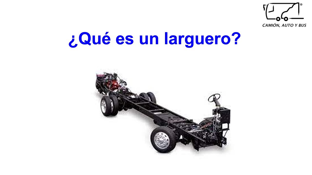 ¿Cómo esta hecho un chasis? | ¿Qué es un larguero? - YouTube