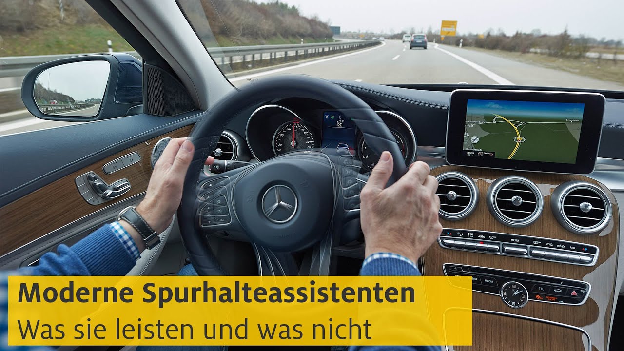 Spurhalteassistenten können Leben retten | ADAC 2020 - YouTube