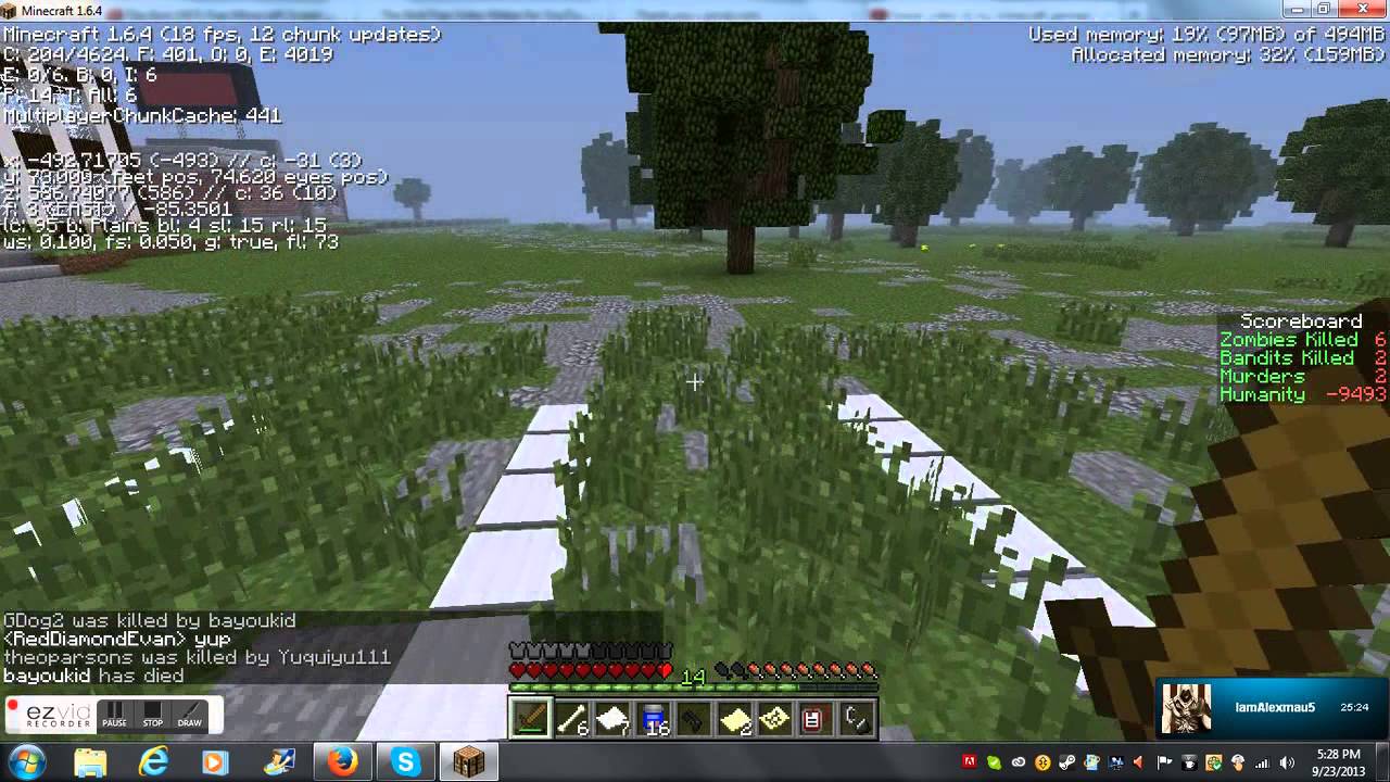 Minecraft with warz Part 1 - YouTube