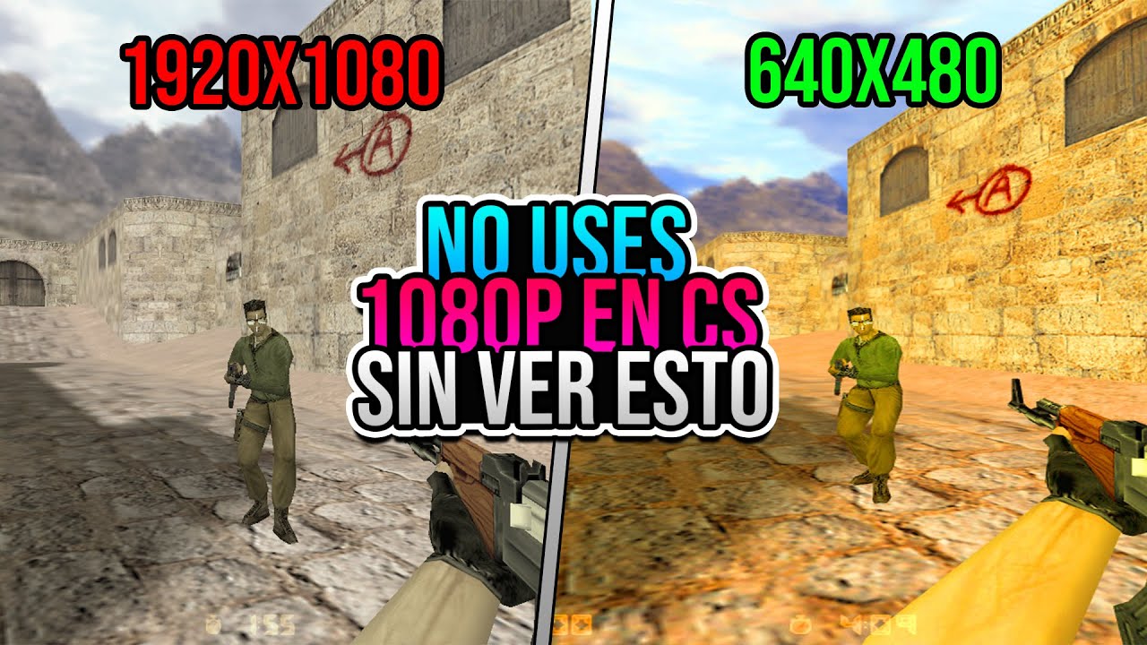 Que RESOLUCION USAR en CS 1.6 2024 🚀 La MEJOR RESOLUCION para Counter Strike 1.6 - YouTube