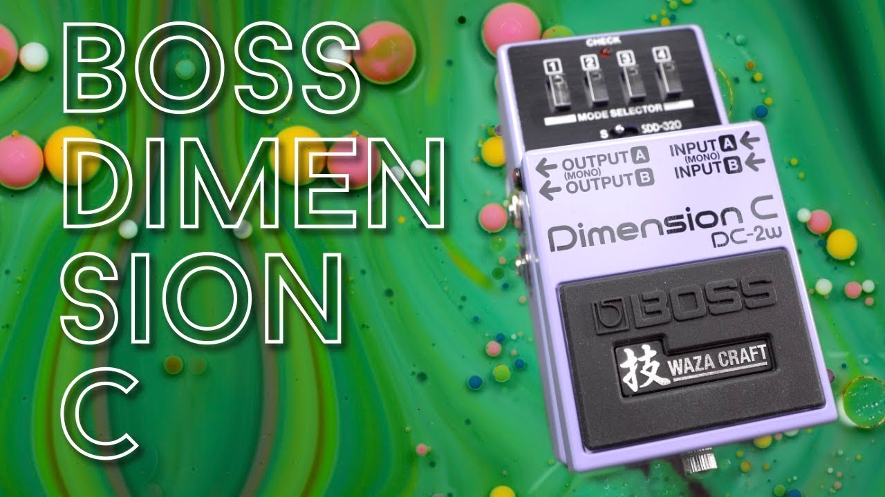 Insane Stereo! Boss Dimension C Waza - Review - YouTube