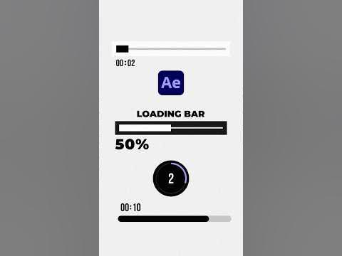 Create Loading Bar Animations in After Effects #tutorial - YouTube